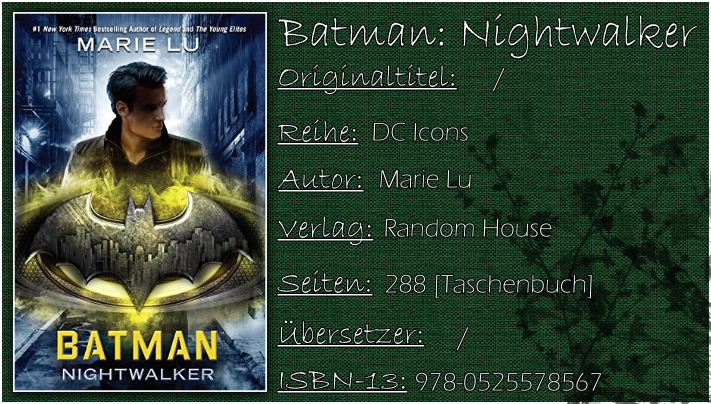 [Rezi] Marie Lu - Batman: Nightwalker [DC Icons]